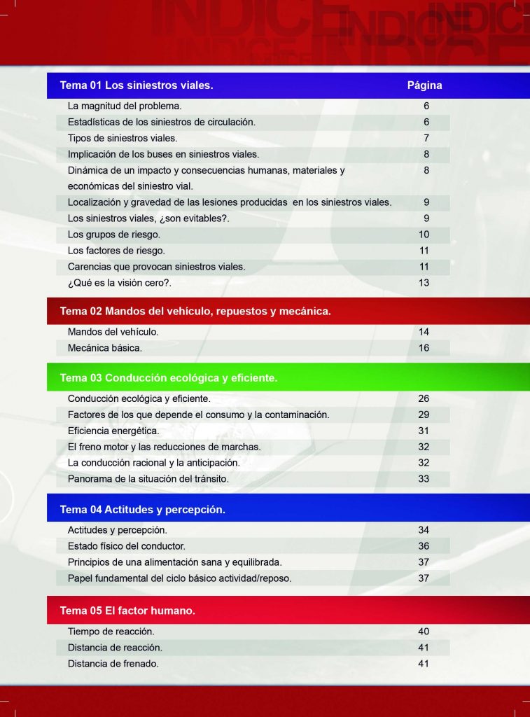 Conduce Seguro (conductores de bus) – Seguridad Vital